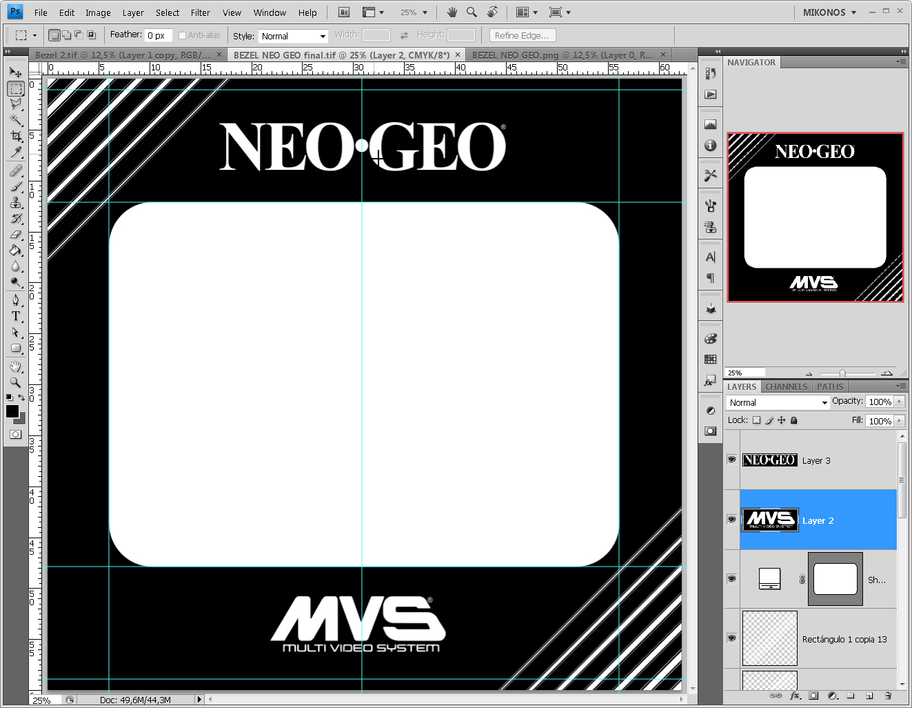 Proyecto de decoración arcade "Neo Geo System - Metal Slug" para Delfí
