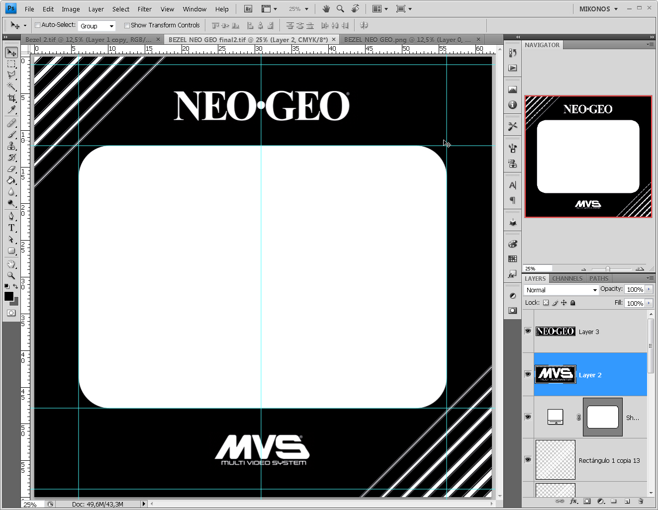 Proyecto de decoración arcade "Neo Geo System - Metal Slug" para Delfí