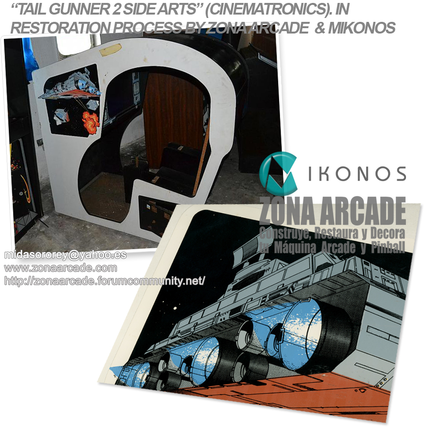 Tenemos el arte original "TAIL GUNNER 2 SIDE ARTS" (SEGA) escaneado en ...