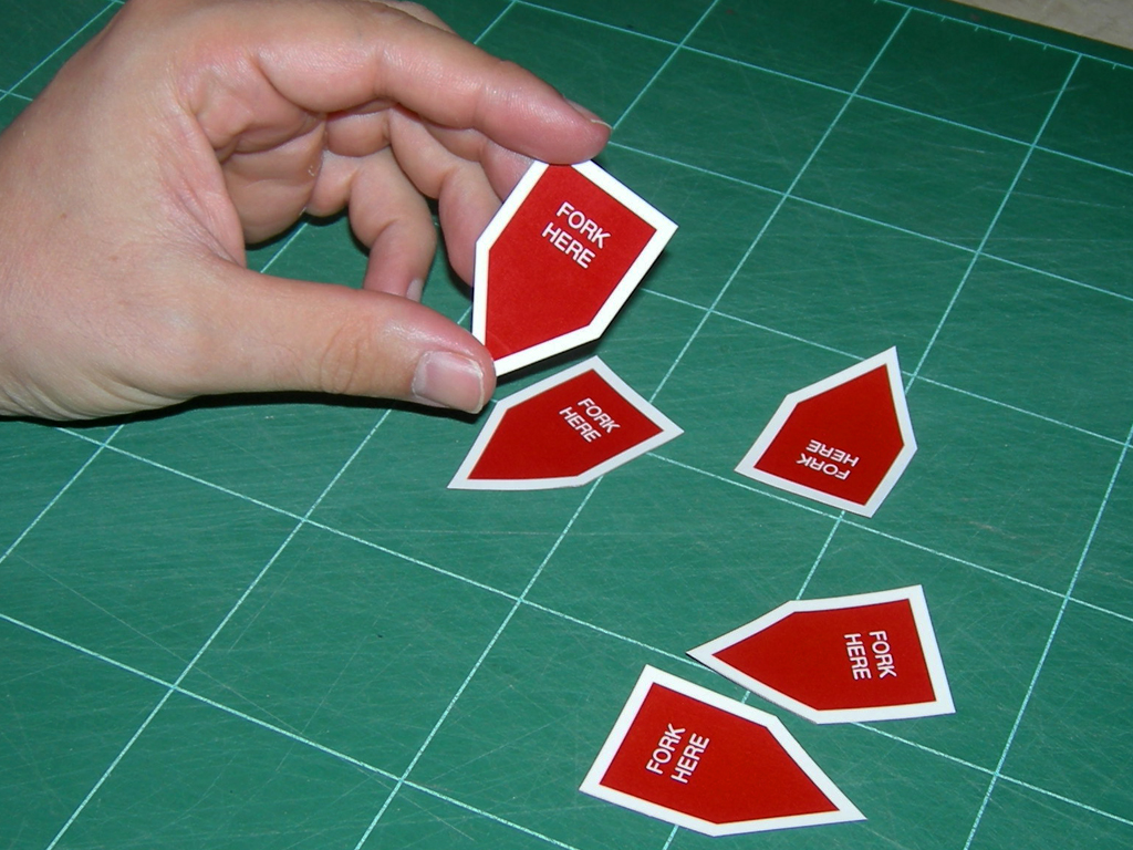 "FORK HERE STICKER CAUTION 421-7020UK" for SEGA Arcade Cabinets ...