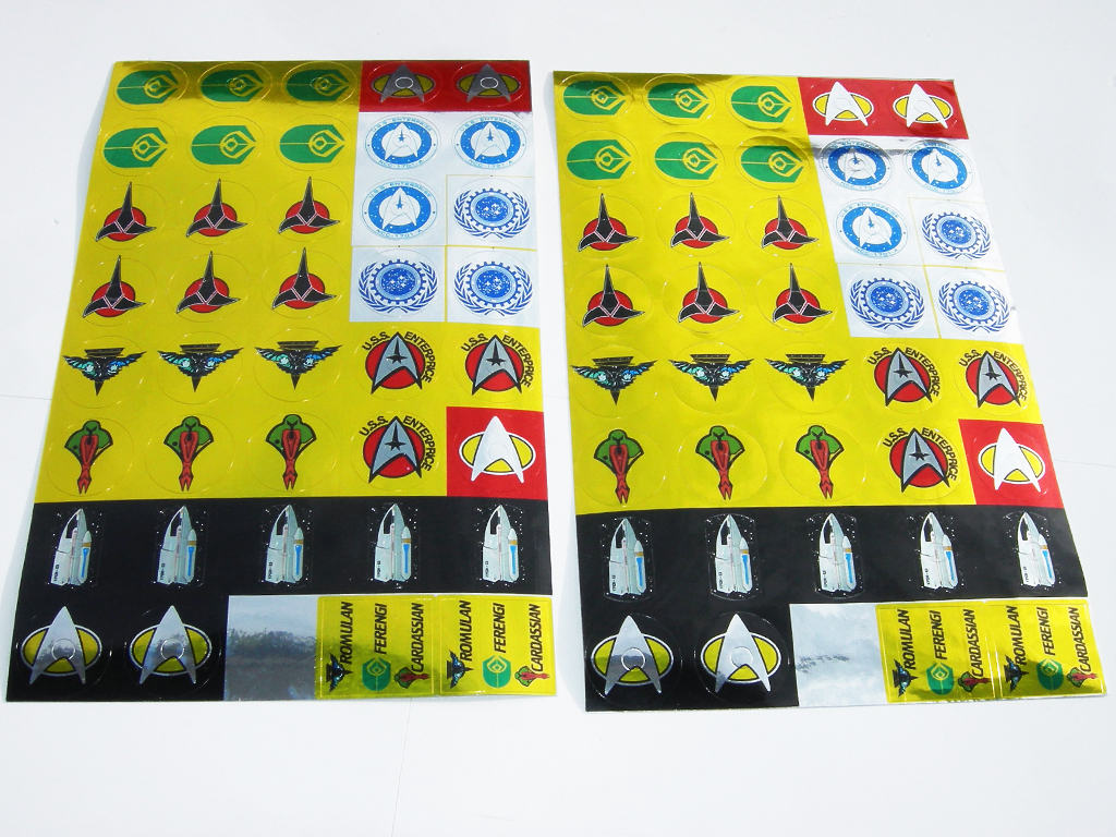 Printed Star Trek The Next generation Pinball Custom Targets over ...