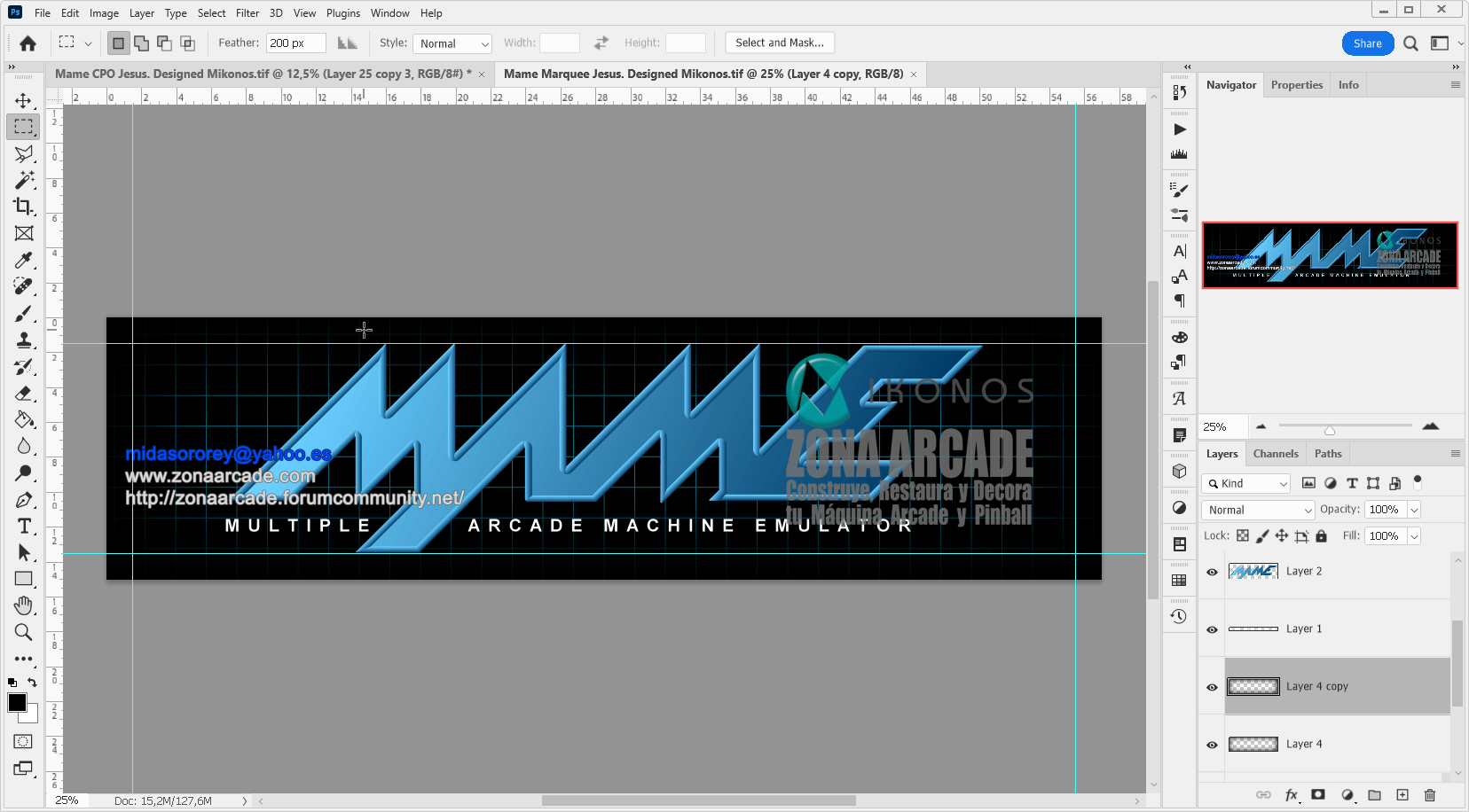 "Mame Artworks" proyecto para la máquina arcade custom del usuario "Jesús"