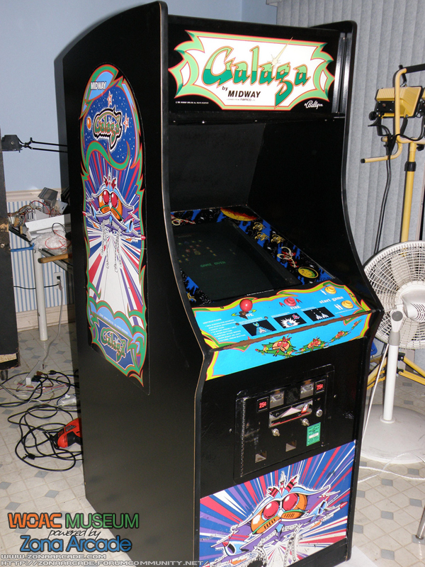 Galaga Arcade Cabinet (BALLY / MIDWAY, 1981)