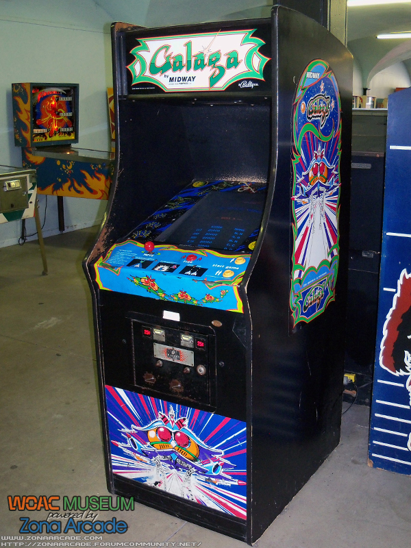 Galaga Arcade Cabinet (BALLY / MIDWAY, 1981)