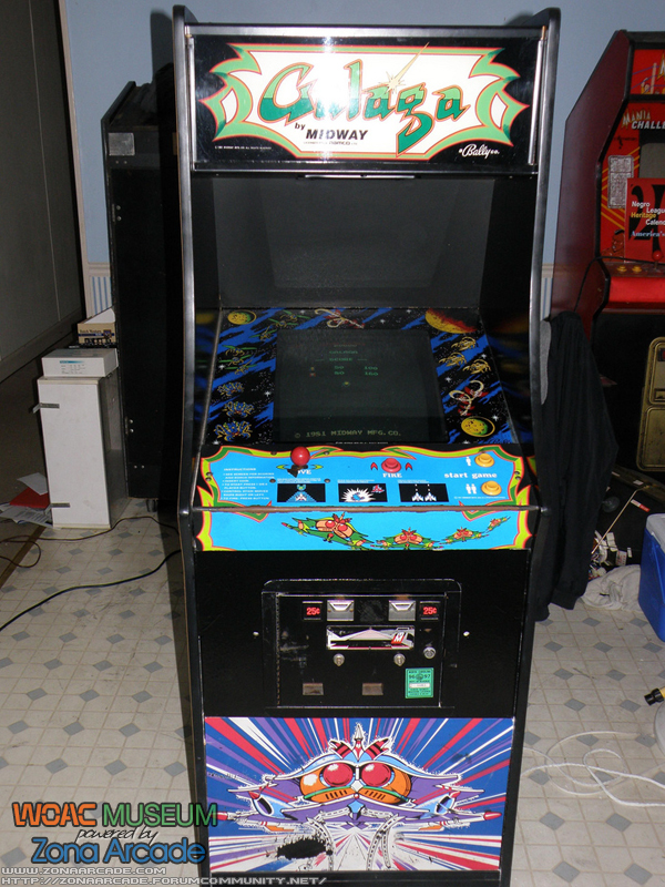 Galaga Arcade Cabinet (BALLY / MIDWAY, 1981)