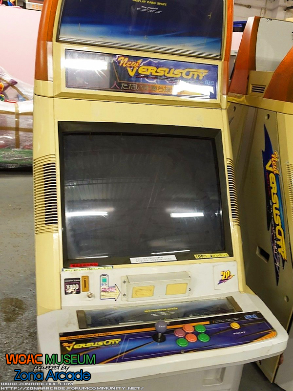 New Versus City Arcade Cabinet (SEGA, 1996)