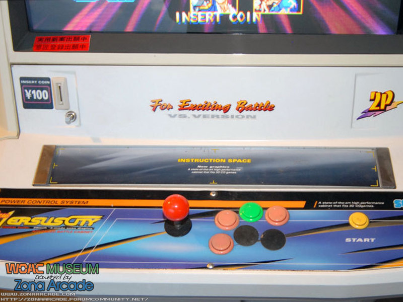 New Versus City Arcade Cabinet (SEGA, 1996)