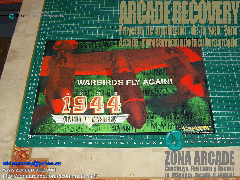 Original "1944 THE LOOP MASTER (1944 ザ・ループマスター) MARQUEE / MINI POSTER ...