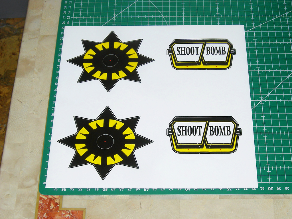 “19XX DECAL STICKERS FOR CONTROL PANEL OVERLAY - BUTTONS AND STICK ...