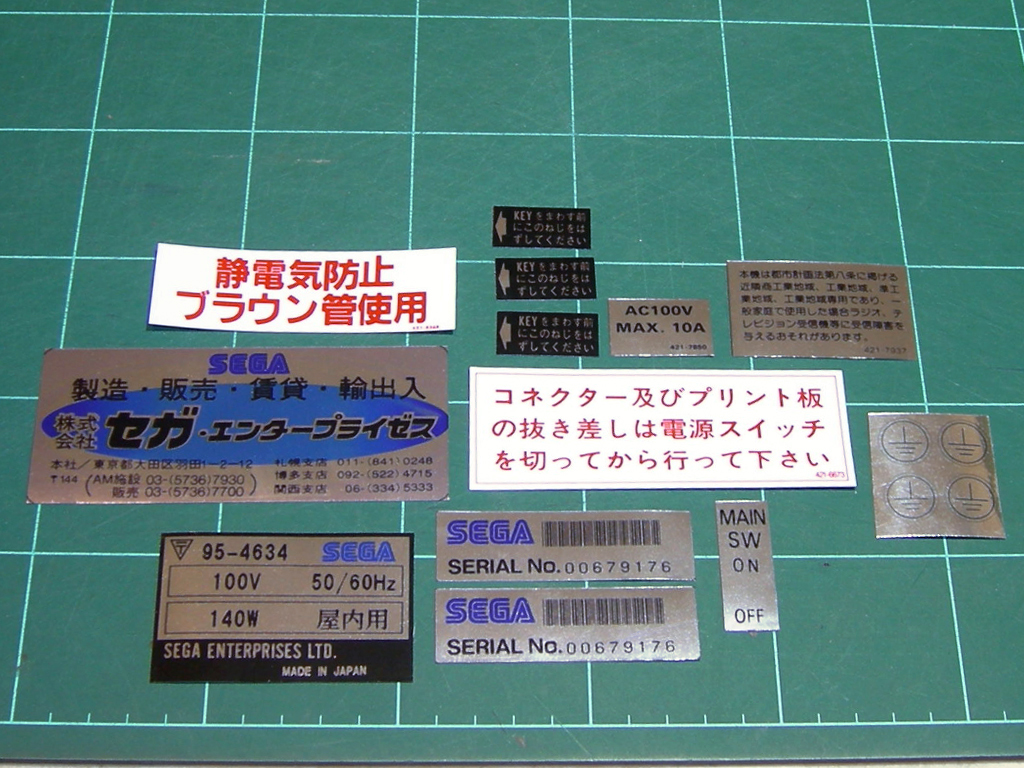 All "Astro City Periphery Stickers". Reproductions for Trevor