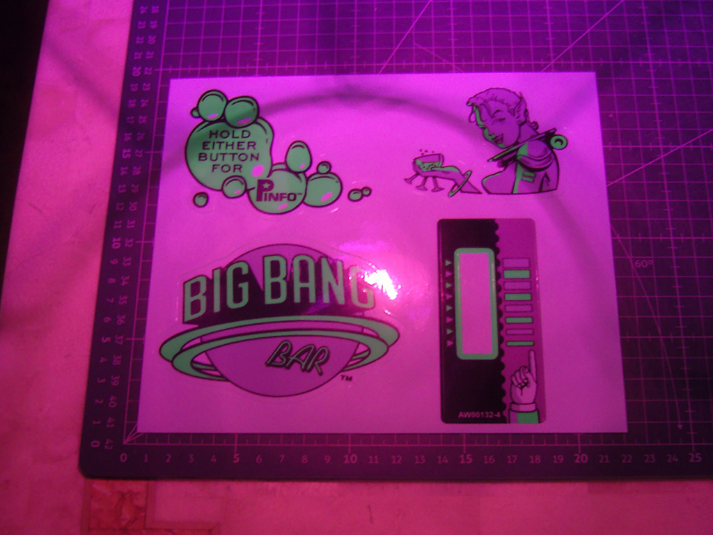 "BIG BANG BAR PINBALL APRONS" (CAPCOM) artwork files restored in Zona ...