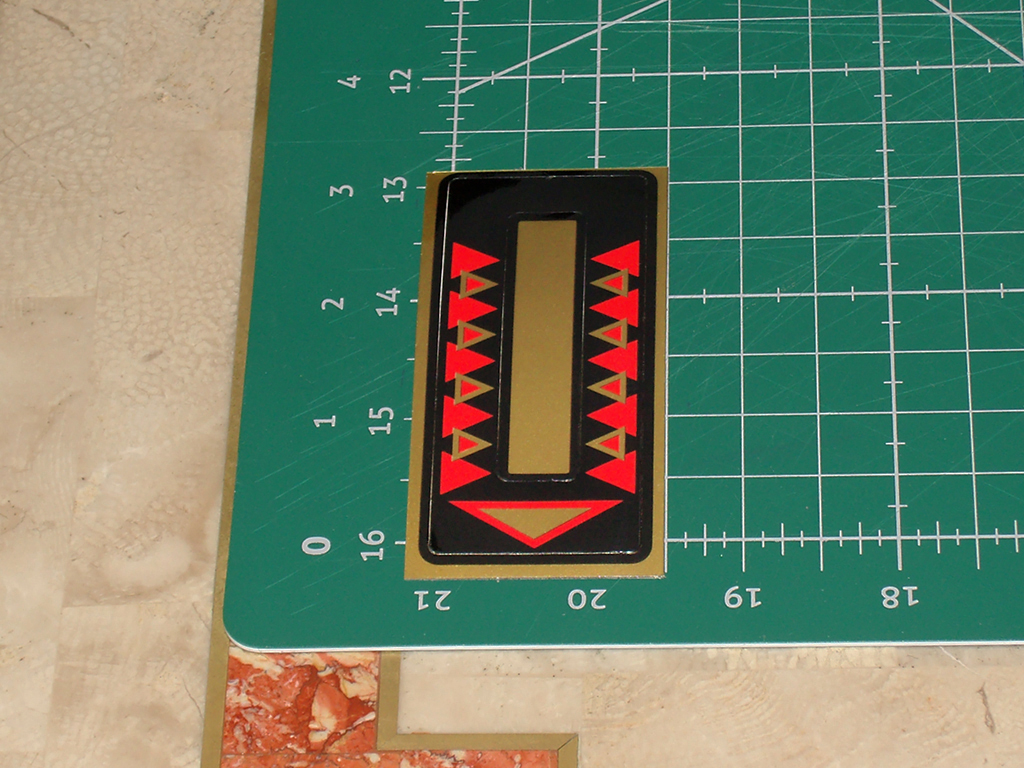 "Black Rose Pinball Aprons - Gold Mod" (BALLY) restored and redesigned ...