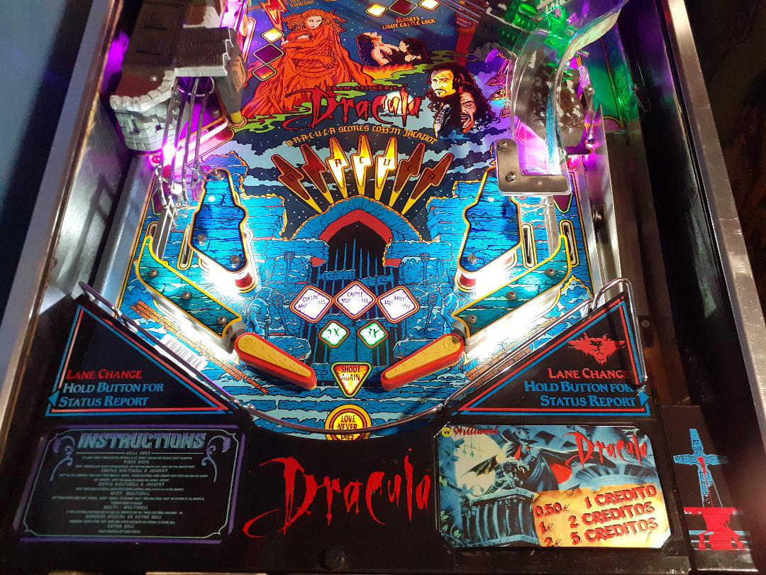 "Bram Stoker´s Dracula Custom Pinball Shooter Apron" (WILLIAMS ...