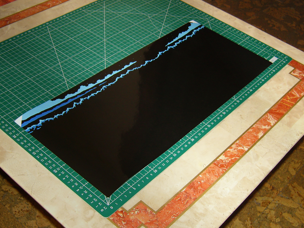 "BRAM STOCKER'S DRACULA PINBALL BACKBOARD" (WILLIAMS) artwork restored ...