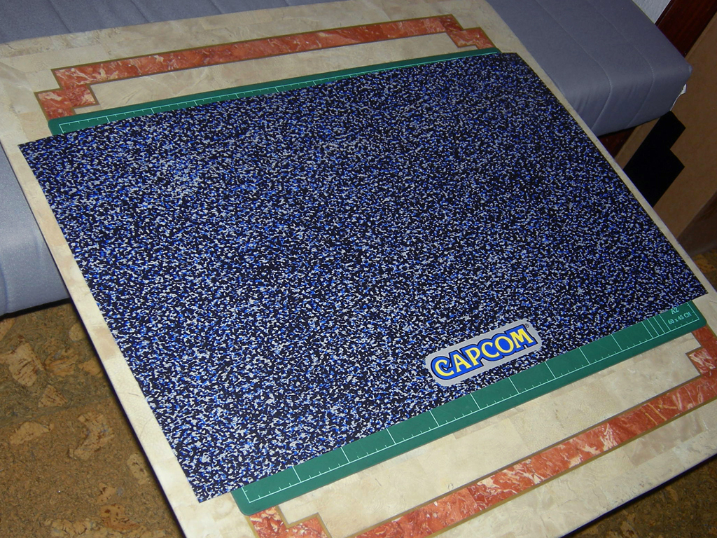 "CAPCOM GENERIC CONTROL PANEL OVERLAY AW00145-1 - MARBLE STYLE 2 ...