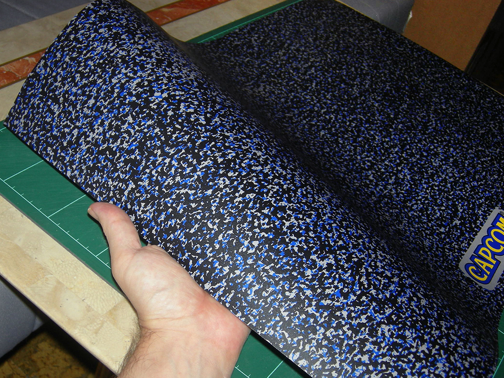 "CAPCOM GENERIC CONTROL PANEL OVERLAY AW00145-1 - MARBLE STYLE 2 ...