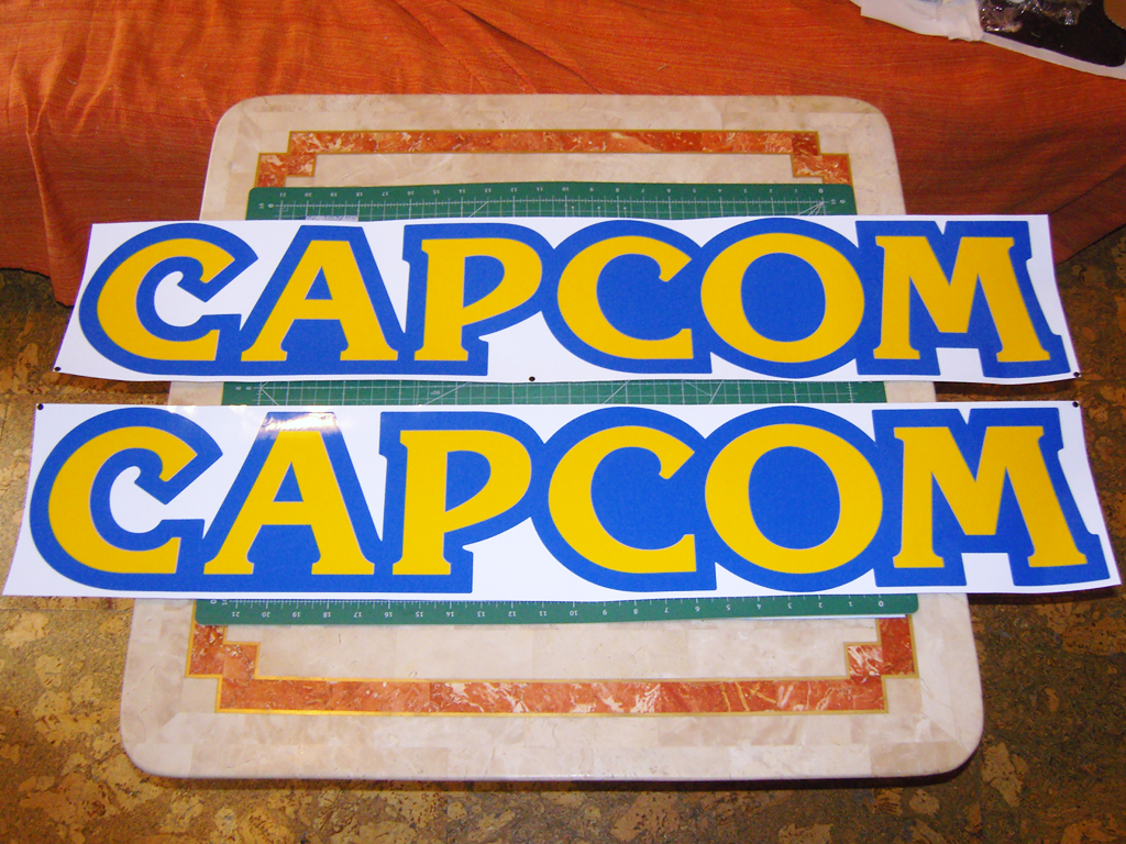 "Capcom-Mini Cute Side Arts,100円投入口 Insert Coin Sticker" (CAPCOM ...