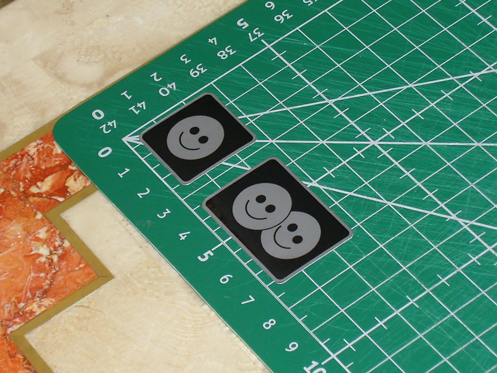 "Choplifter Control Panel Overlay and Start Button Label Stickers ...
