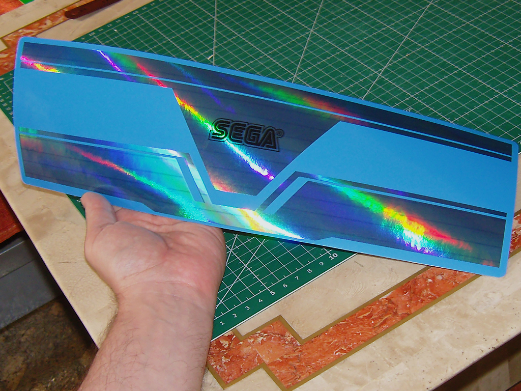 "CITY CONTROL PANEL OVERLAY FOR ONE PLAYER" (SEGA) scanned arcade ...