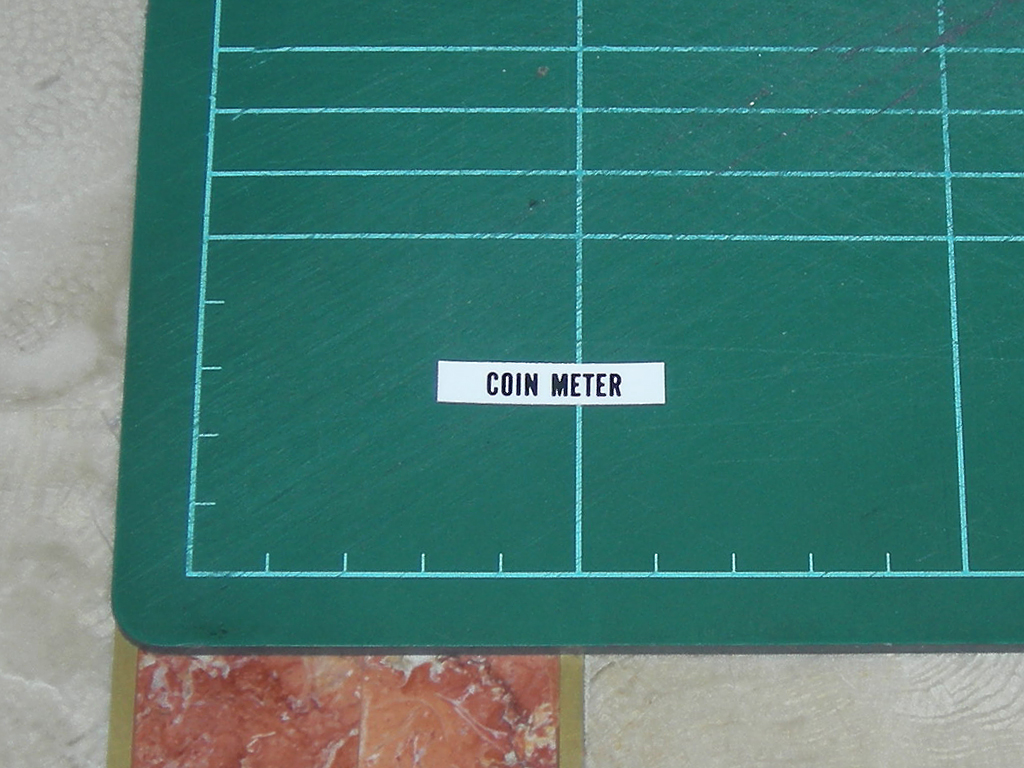 "COIN METER STICKER 421-6591-01" (SEGA) found in arcade candy cabinets ...