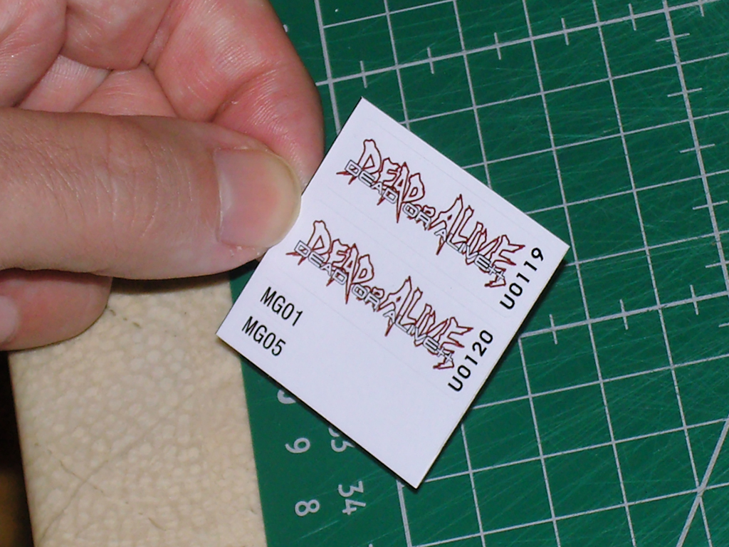 "Dead or Alive Custom Eprom Stickers" (TECMO) and "Naomi Net-DIMMS ...