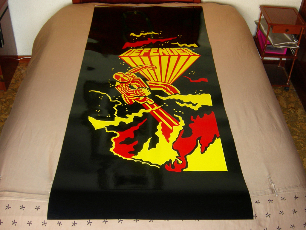 "DEFENDER SIDE ARTS" (WILLIAMS) arcade artworks edited by Zona Arcade ...