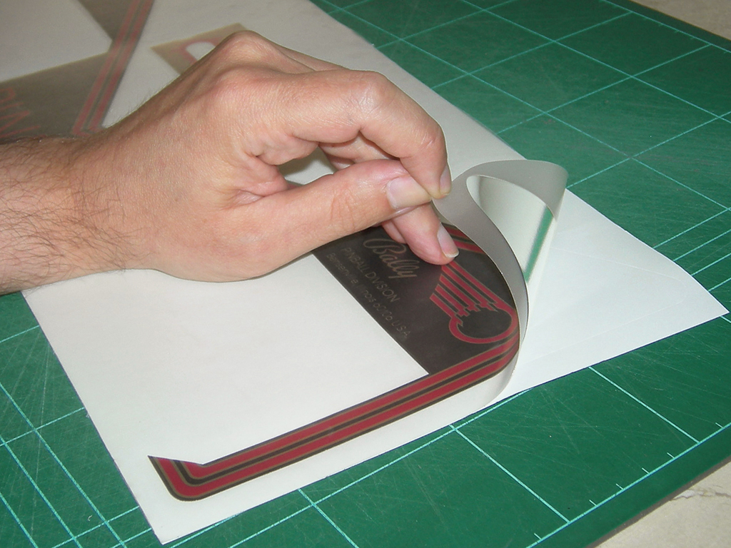 "EIGHT BALL DELUXE PINBALL APRONS" (BALLY) restored by Zona Arcade ...