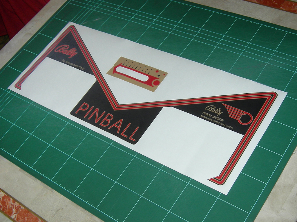 "EIGHT BALL DELUXE PINBALL APRONS" (BALLY) restored by Zona Arcade ...