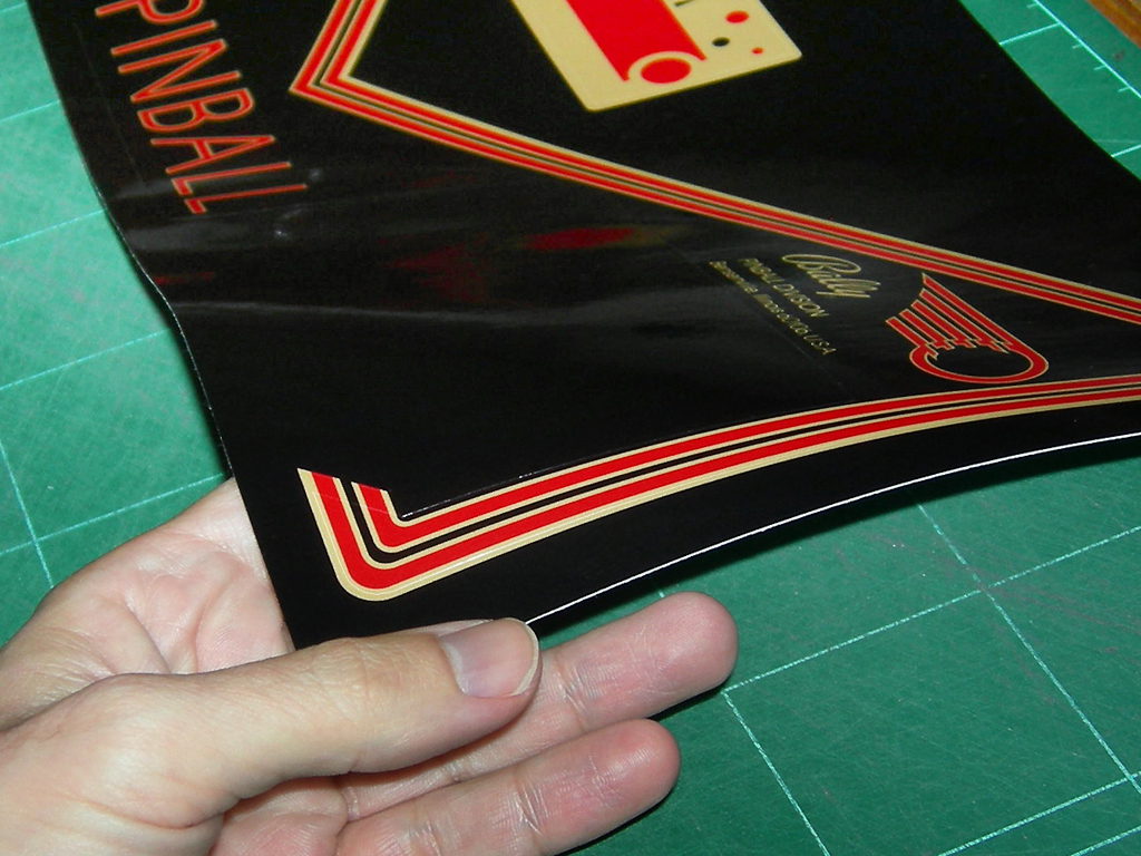 "EIGHT BALL DELUXE PINBALL APRONS" (BALLY) restored by Zona Arcade ...