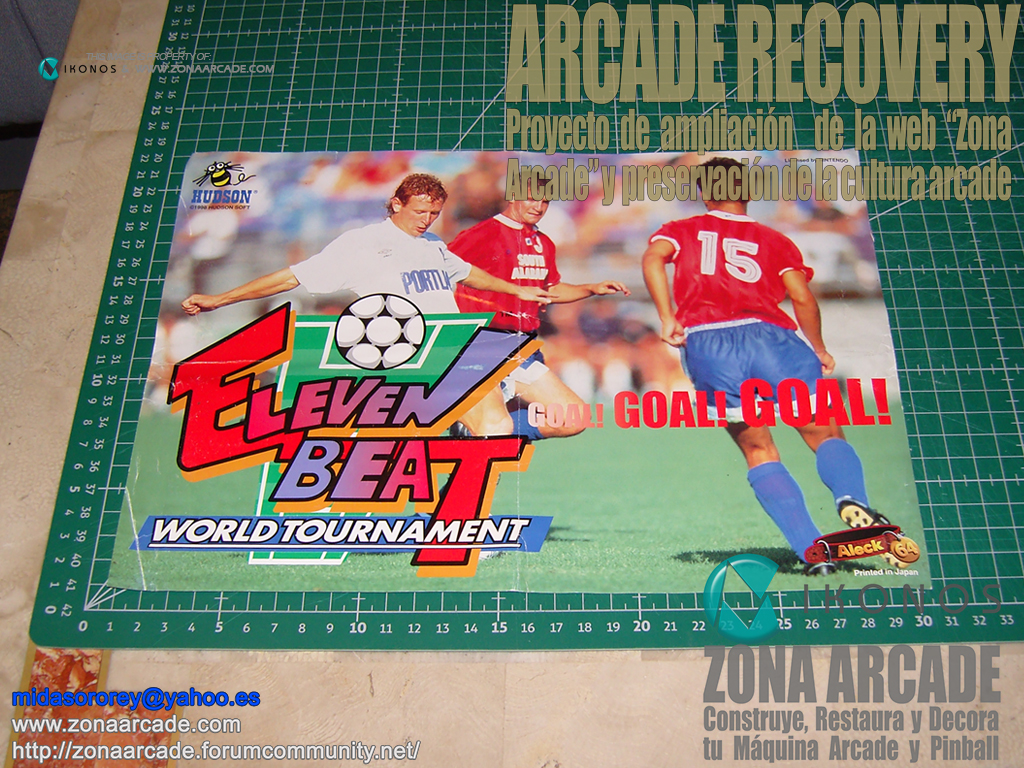 Original "ELEVEN BEAT TOURNAMENT MARQUEE/FLYER/MINPOSTER/BIG FLYER ...