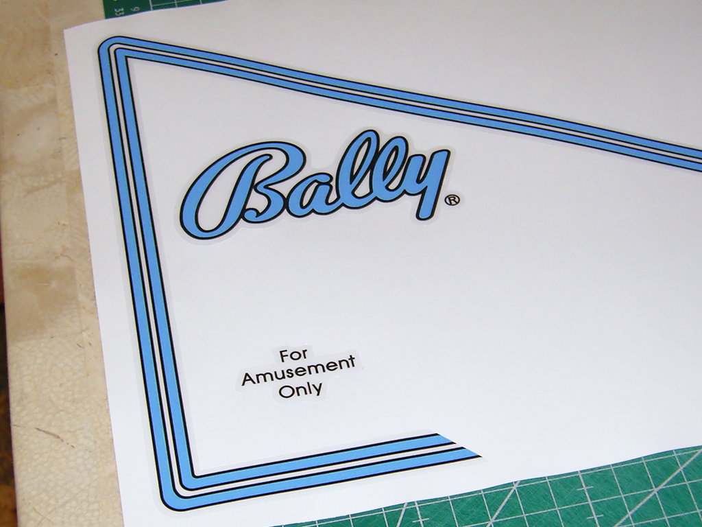 "EMBRYON PINBALL APRONS" (BALLY) scanned artwork files restored in Zona ...