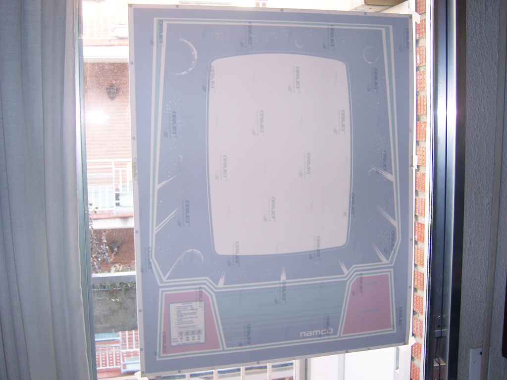 "Galaxian Bezel and Control Panel Overlay" (BERTOLINI / NAMCO ...