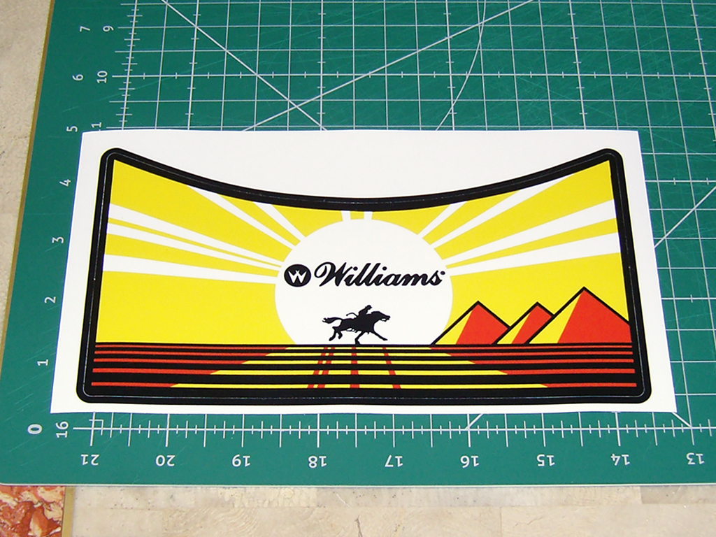 "INDIANA JONES PINBALL APRONS" (WILLIAMS) artwork files restored in ...