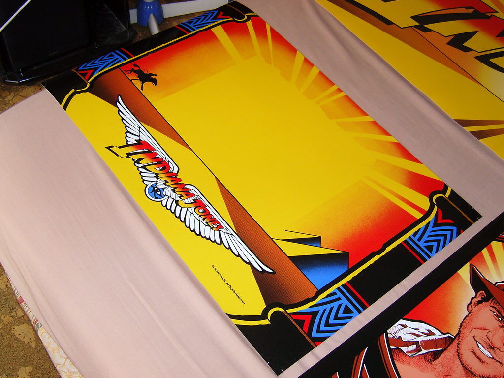 "Indiana Jones Pinball Decals for adapted Virtual Pinball" (WILLIAMS ...