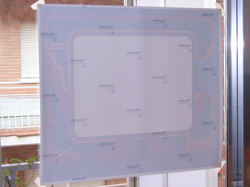 "Joust Custom Bezel" (ATARI) printed on inverted/reversed Vinyl for to ...