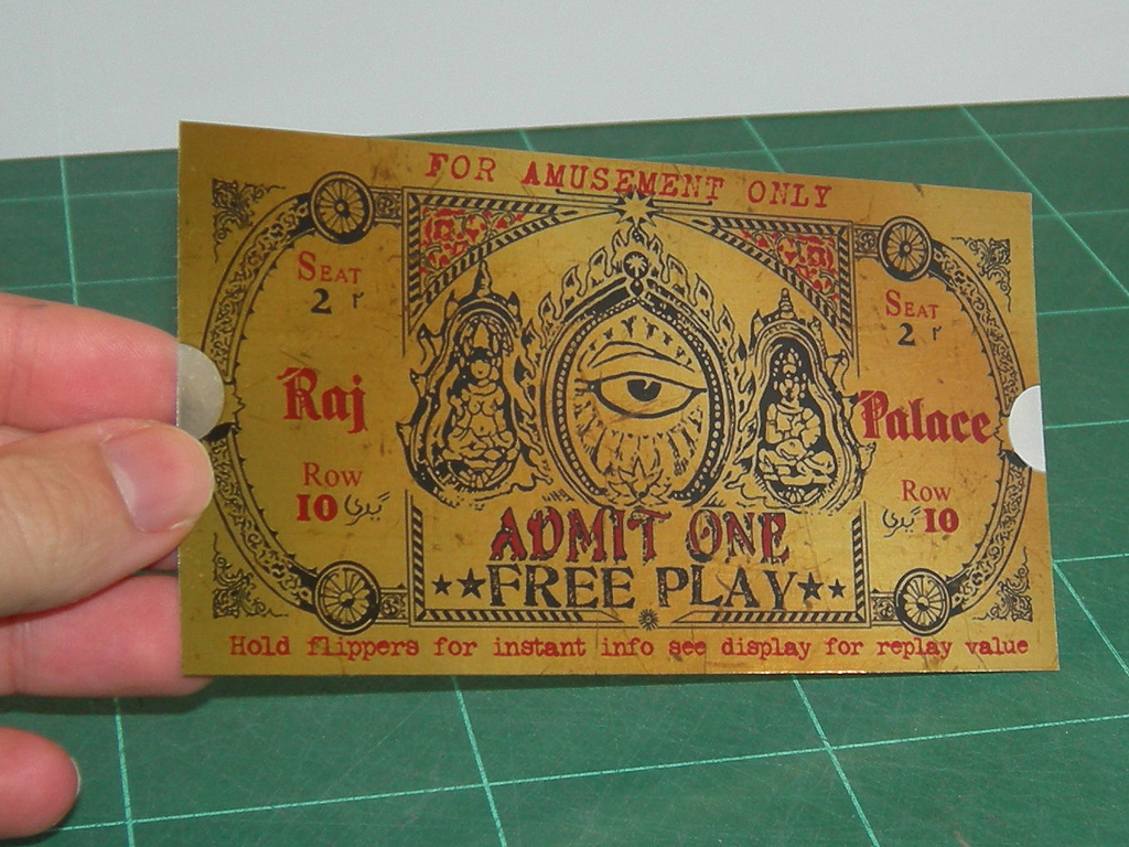 "Last Action Hero Custom Pinball Cards" (DATA EAST). Designed by Zona ...