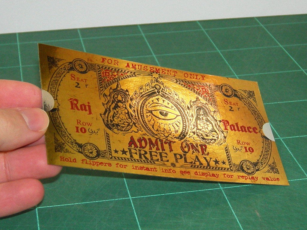 "Last Action Hero Custom Pinball Cards" (DATA EAST). Designed by Zona ...