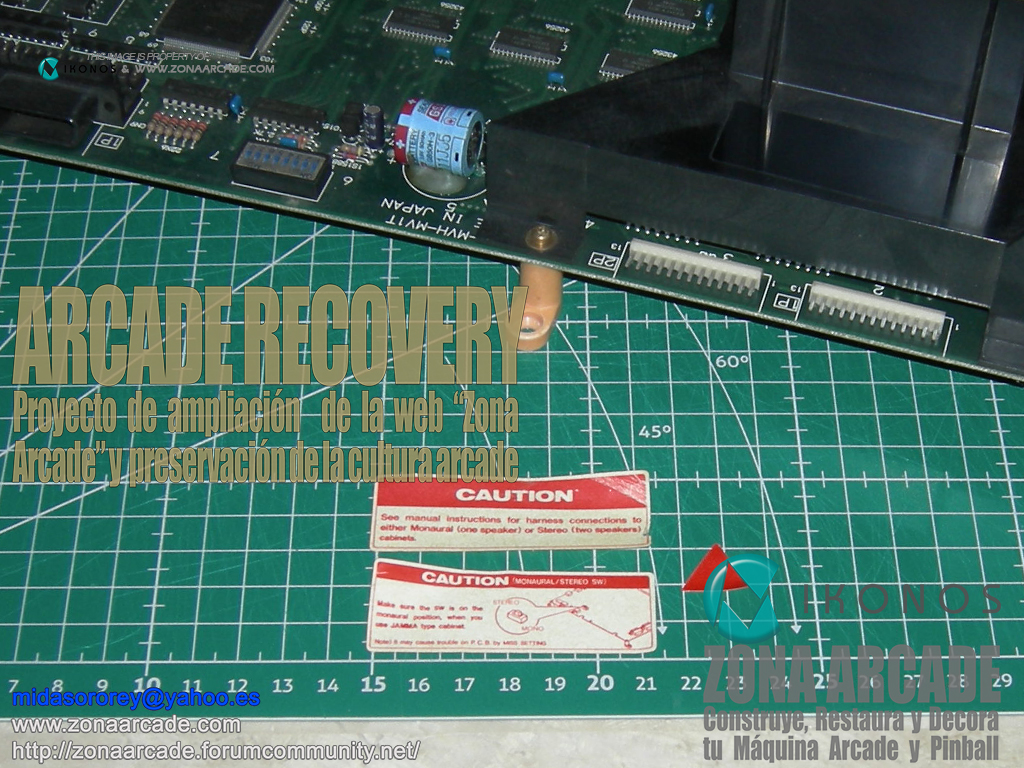 Original "MVS1 NEO-GEO CAUTION STICKERS" (SNK) for to scan and to ...