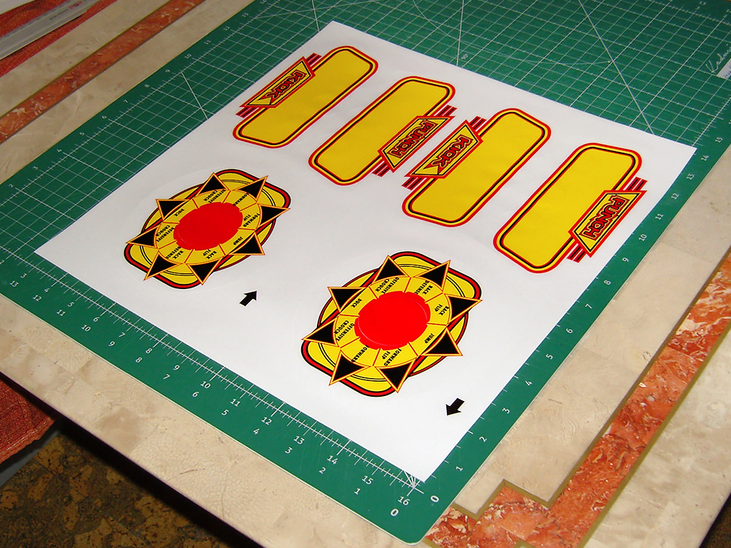 "Marvel Super Heroes Decals - Templates for Buttons And JoyStick ...