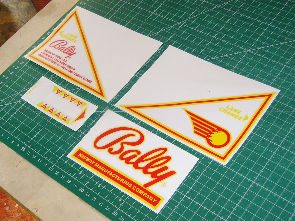 "Mousin' Around Pinball Aprons" (BALLY) printed reproduction on ...