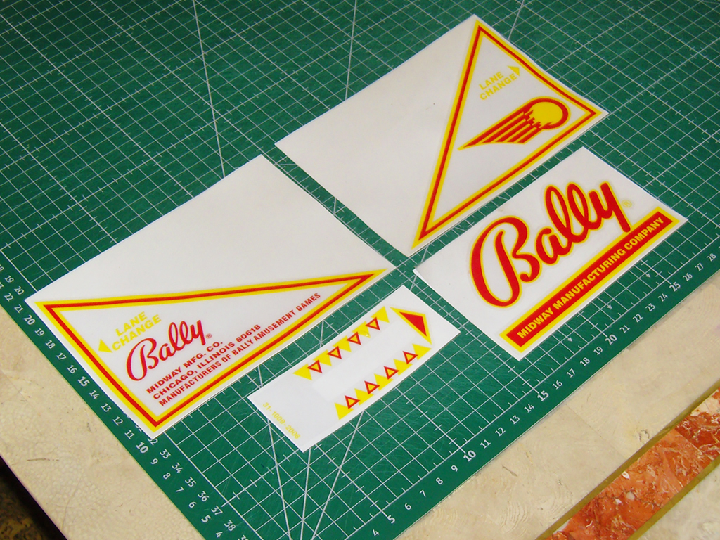 "Mousin' Around Pinball Aprons" (BALLY) printed reproduction on ...