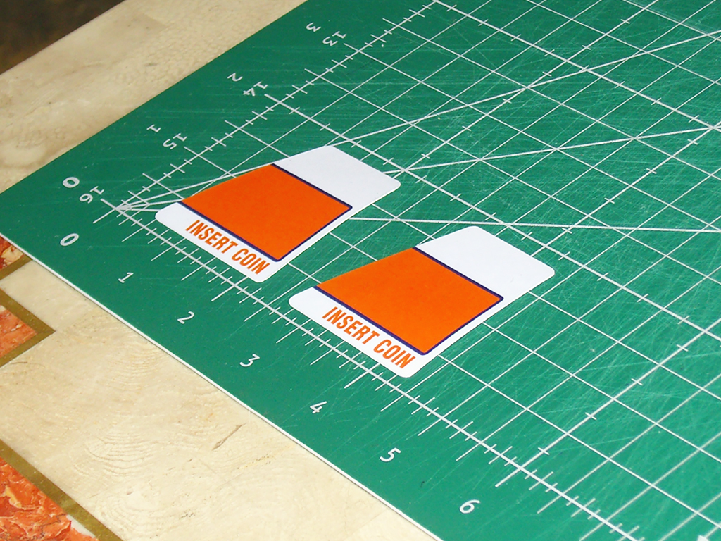 "Naomi Marquee, CPO, Side Arts and Small Sticker Set" (SEGA ...