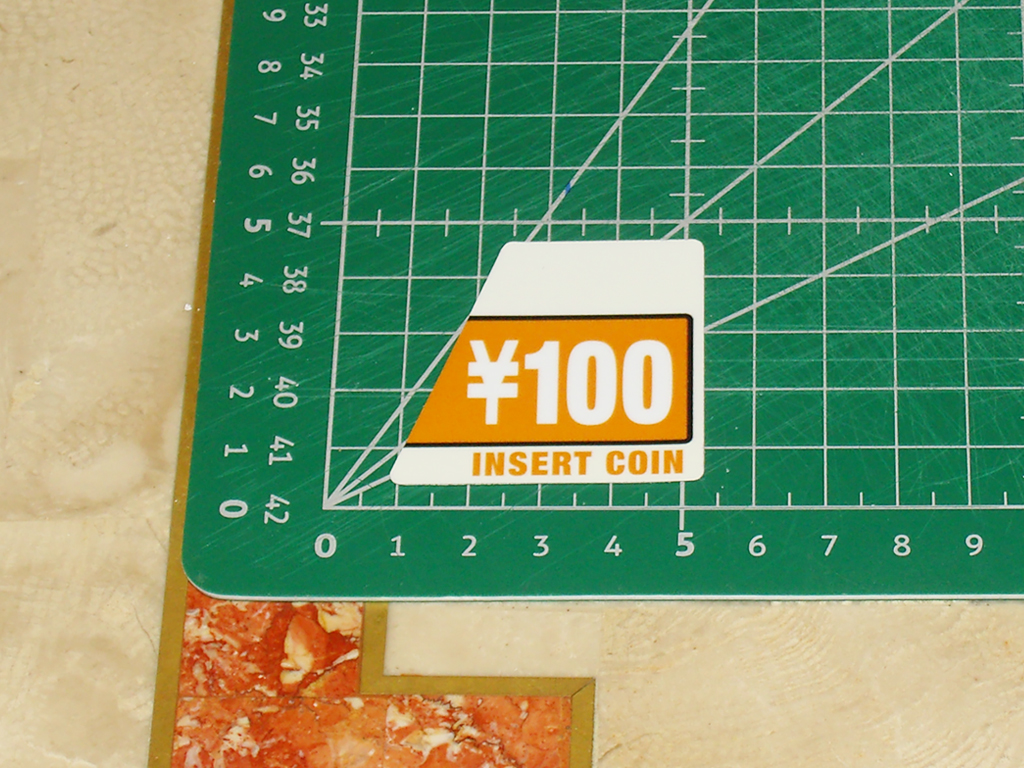 "Naomi Universal Cabinet Custom Control Panel Overlay and ¥100 Insert ...