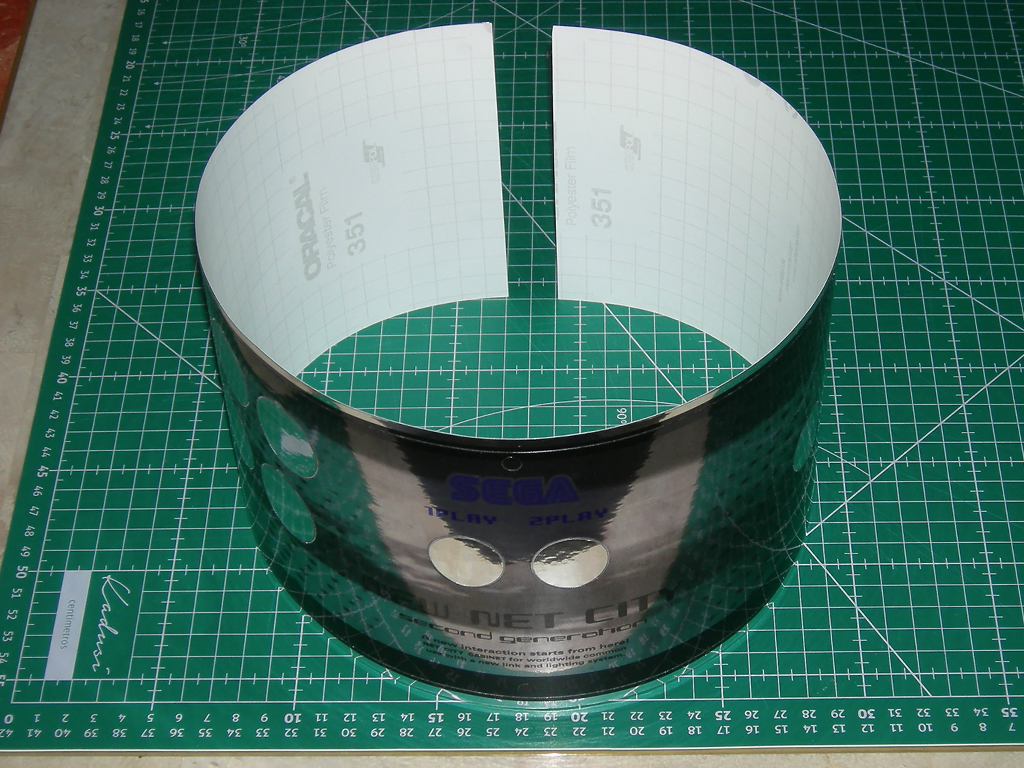 "New Net City" (SEGA) printed reproduction arcade artworks for "Mr. X" user