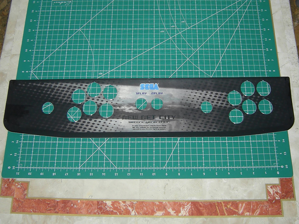 "New Net City Control Panel Overlay and Instruction Space" (SEGA ...