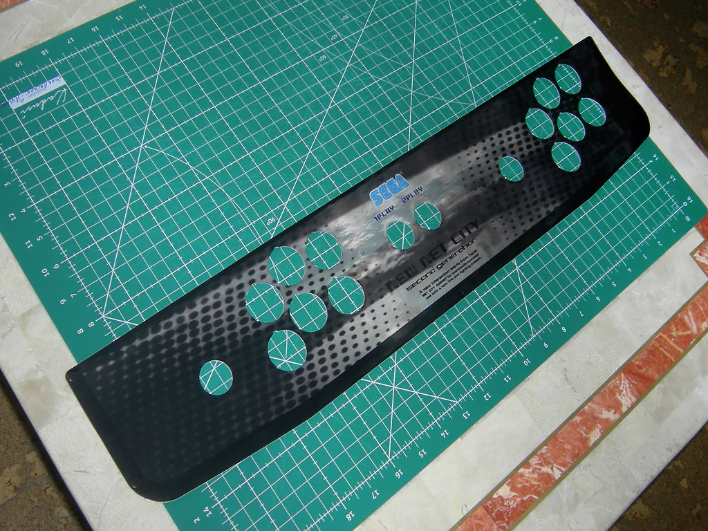 "New Net City Control Panel Overlay and Instruction Space" (SEGA ...