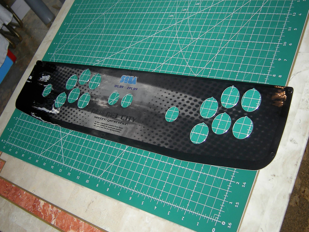 "New Net City Control Panel Overlay and Instruction Space" (SEGA ...