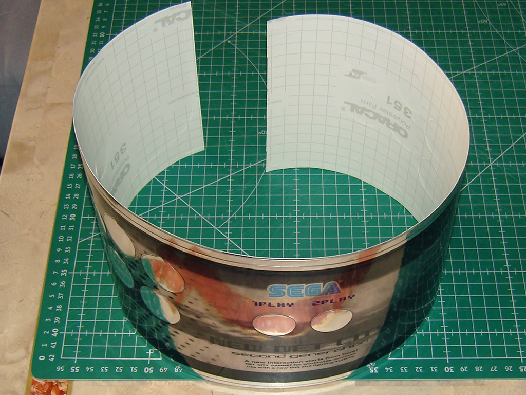 "New Net City Complete Artwork Set with small stickers" (SEGA) arcade ...