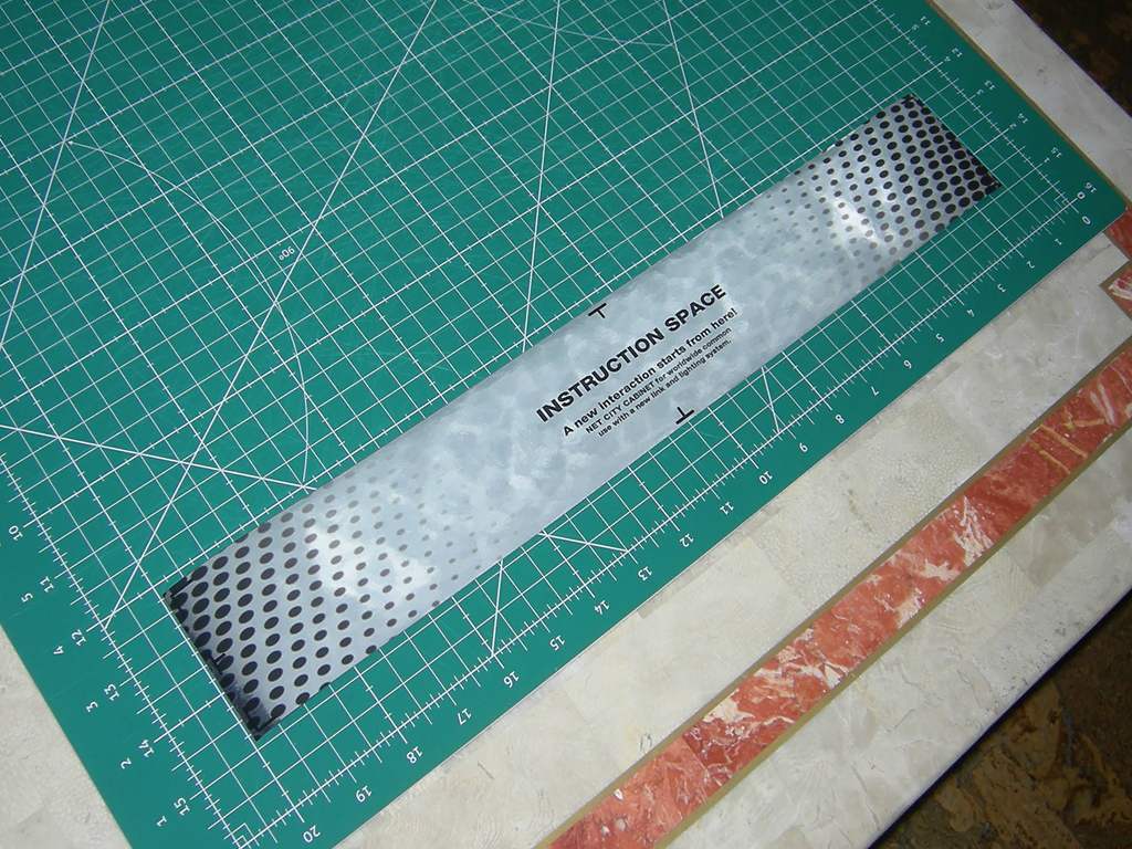 "New Net City Control Panel Overlay and Instruction Space" (SEGA ...