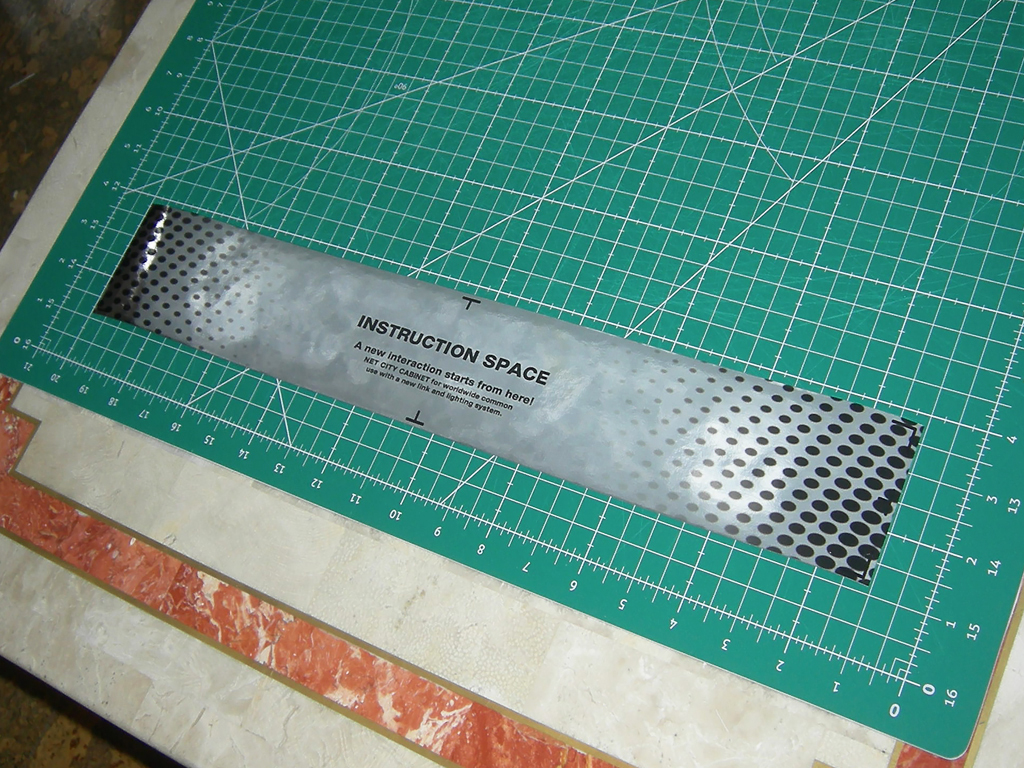 "New Net City Control Panel Overlay and Instruction Space" (SEGA ...